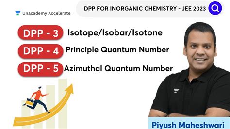 Dpp Series For Inorganic Chemistry Part 3 Jee 2023 Piyush Maheshwari Unacademy