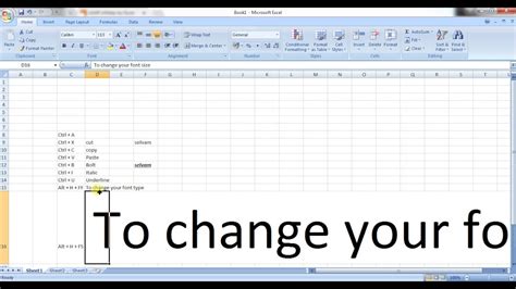 Excel Shortcuts In Tamil Youtube