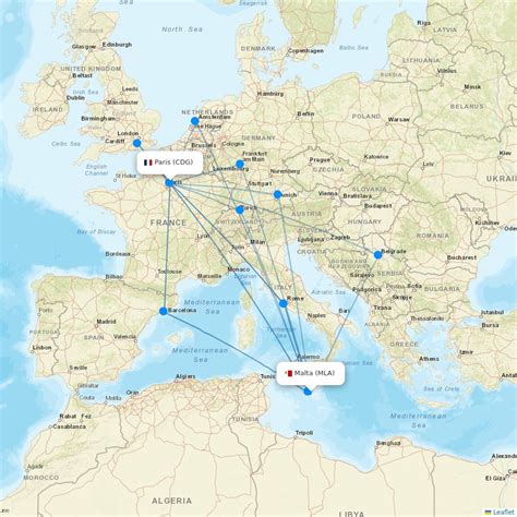 Km Malta Airlines Routes Km 2026 Map Flight Routes