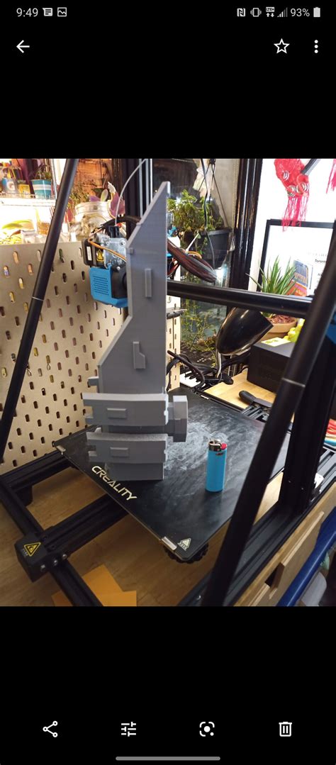 Spaceship Pc Case The Biggest Thing Ive Ever Printed 3d Printing