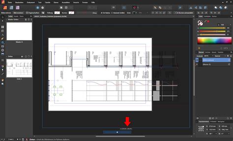consistent positioning and scaling feedback for affinity publisher v1