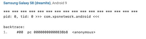Android Crashes Signal 11 Sigsegv Code 1 Segvmaperr · Issue 74