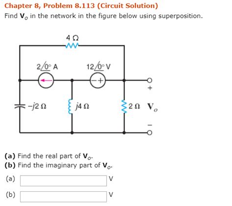 Solved Chapter Problem Circuit Solution Find Vo Chegg