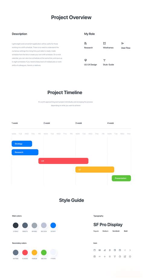 Flexitime Work Shift Tracking App On Behance