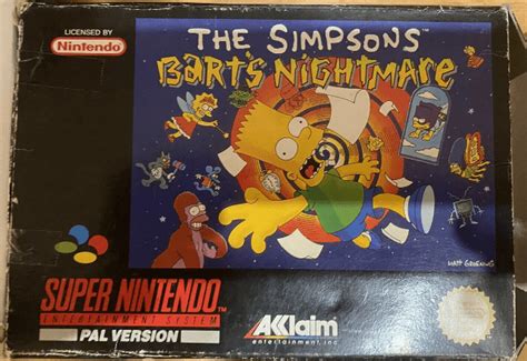 The Simpsons Barts Nightmare Snes Online