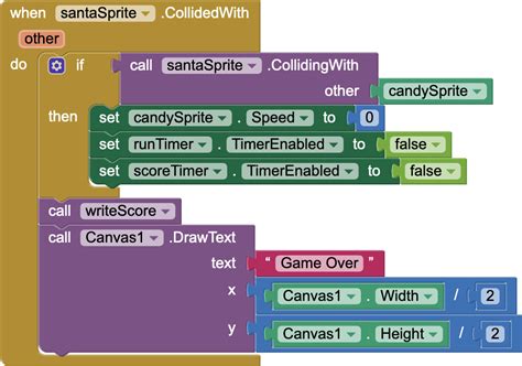 Santa Run Game In Mit App Inventor App Inventor Game Full Tutorial Obsidiansoft