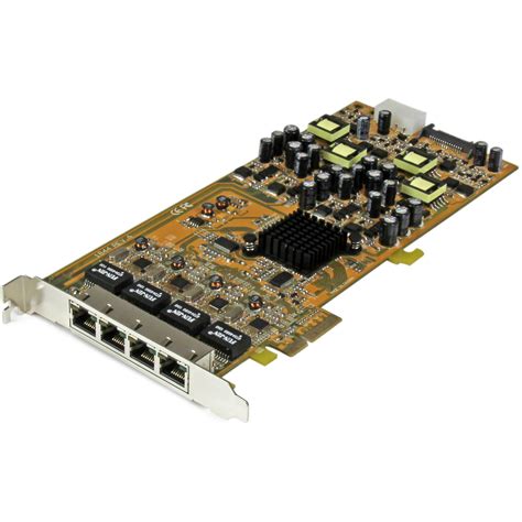 Startech Com Port Gigabit Power Over Ethernet Pcie Network Cardpse Poe Pci Express Nicadd