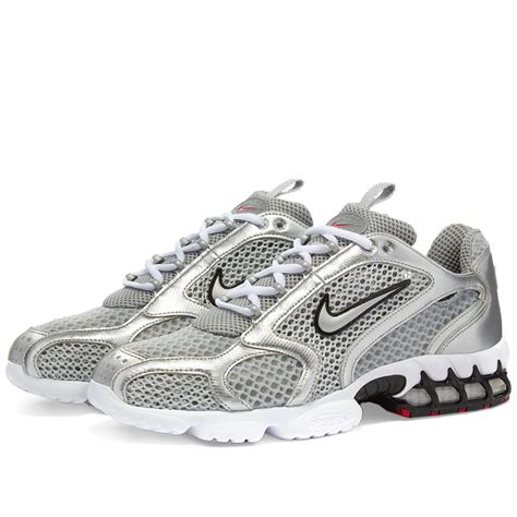 Nike Air Zoom Spiridon Cage 2 Grey, Red & Black | END.
