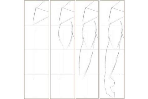 How To Draw Arms Step By Step Drawn Light Arm Drawing Body Pose Drawing Step By Step Drawing