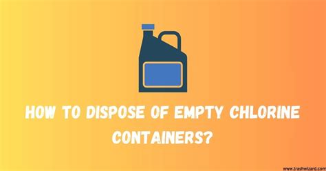 How To Dispose Of Chlorine Tablets A Comprehensive Guide Trash Wizard