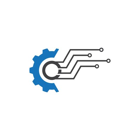 Gear Tech Logo Images 14422657 Vector Art At Vecteezy