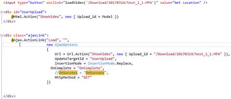 Jquery Mvc Run Jwplayer When Execute Ajaxactionlink Onsuccess