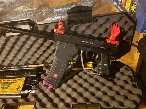 Tacamo Blizzard V2 Tippmann 98 Magfed Conversion Kit With 5 Magazines Mcs