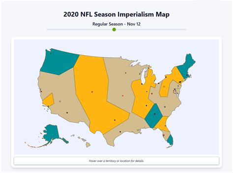 Football Imperialism Maps Nfl And College Football Territory Maps