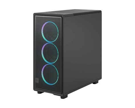 Fractal Design Epoch Datorlåda Svart Tg Rgb Ljus Ton