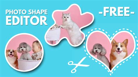 FREE Crop Pictures Into Shapes MockoFUN