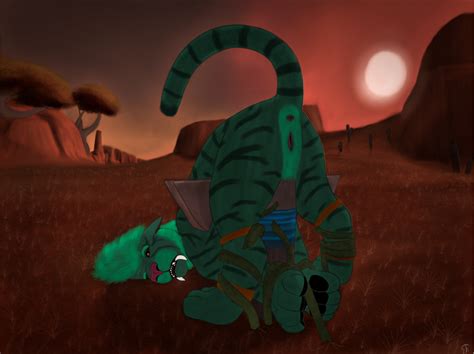 Rule 34 Animal Genitalia Anus Ass Up Bent Over Bondage Bound Cactus