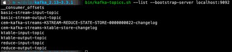 Kafka Streams Stateful Operations