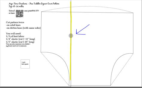 Free Diaper Cover Pattern Pattern Tips Archive