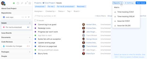 Export Issues To Excel Jetbrains Space Documentation