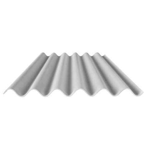 Telha De Fibrocimento Ondulada 244x110 Coqueiro Materiais Para