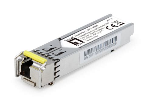 Levelone Levelone 1 25gbps Single Mode Bidi Industrial Sfp Transceiver
