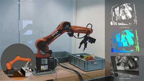 까다로운 로봇 어플리케이션을 위한 로봇 암 장착 카메라 Basler Ag