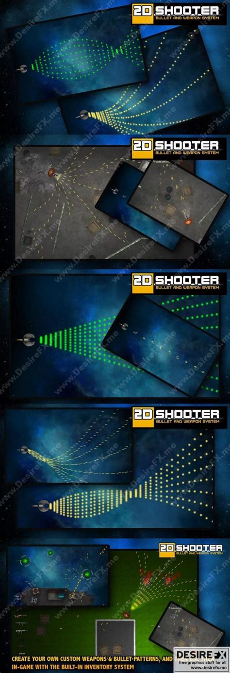 Desire FX D Models D Shooter Bullet And Weapon System