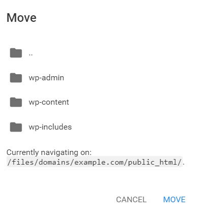 How To Move WordPress From A Subfolder To Root Directory