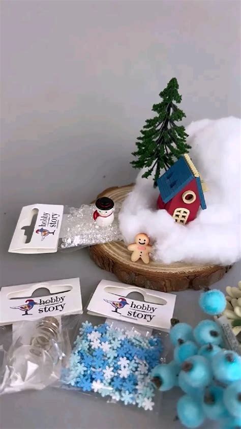 Зимняя сказка своими руками творческая рождественская поделка Поделки Зимние поделки