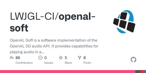 github lwjgl ci openal soft openal soft is a software implementation