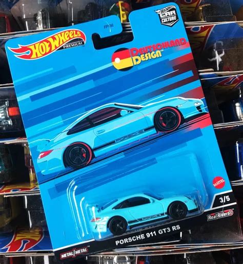 Hot Wheels Premium 2022 Car Culture Deutschland Design 35 Porsche 911