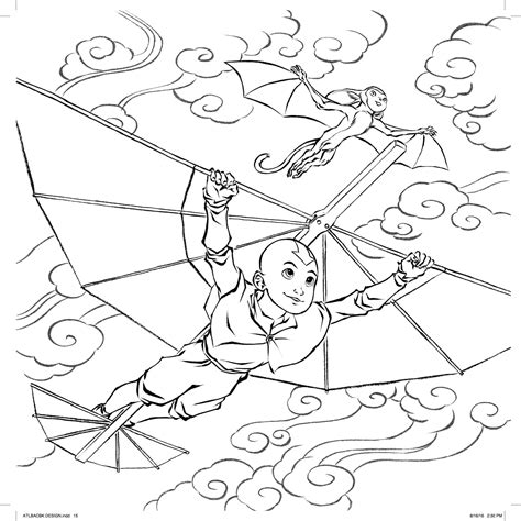 Avatar The Last Airbender Coloring Pages Printable Fanny Printable