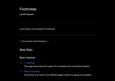 Pitch Adding Footnotes To Swift Docc Swift Docc Swift Forums