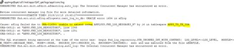 Anil Bandis Oracle Dba Internal Concurrent Manager Status Could Not Be Determined