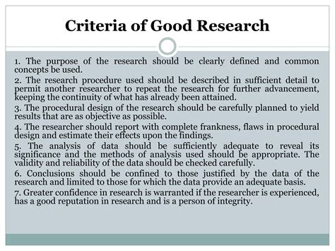 Research Methodology Course Unit 1 Ppt
