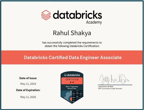 rahul shakya on linkedin databricks dataengineering certification