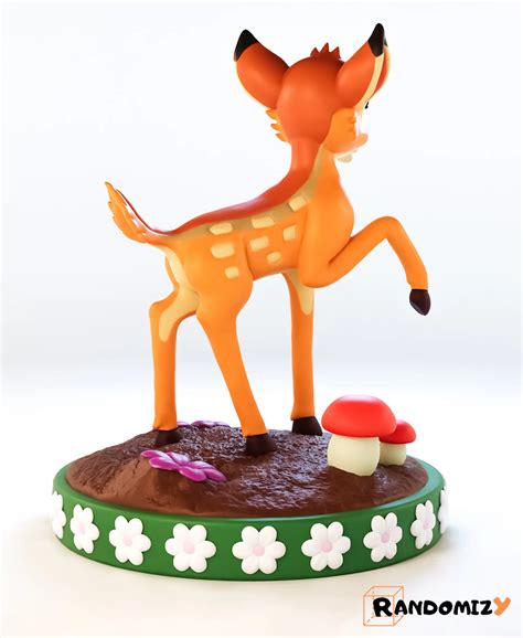 Bambi Fanart 3d Model By Randomizy On Thangs