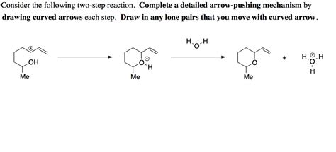 Solved Consider the following two-step reaction. Complete a | Chegg.com