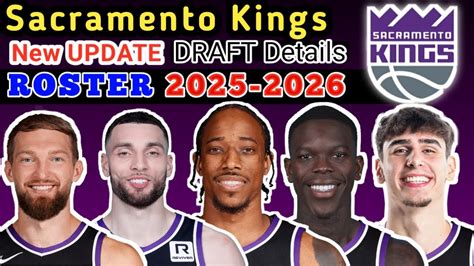 Sacramento Kings Roster Update Possible Starting Lineup 2025 2026