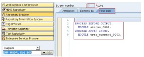 Sap Tech Modal Dialog Box Pop Up Screen
