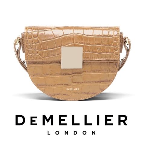Demellier Bags Demellier Toffee Croc Mini Oslo Bag Nwot Poshmark
