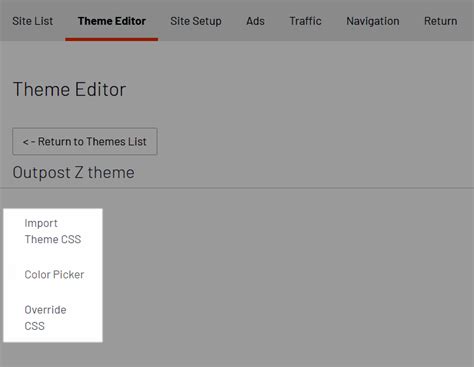 Create And Edit Themes Higher Logic