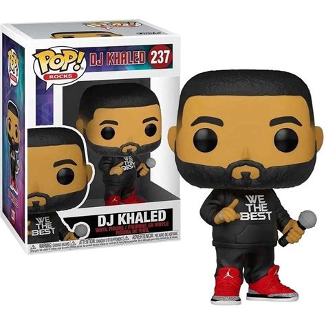 Funko Pop Dj Khaled 237 Universo Ucomics Colecionáveis
