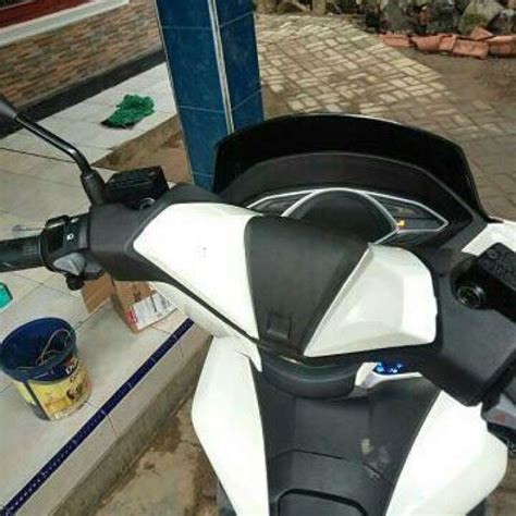 Promo Cover Stang Honda Pcx Carbon Cover Stang Pcx Carbon Diskon Di Seller
