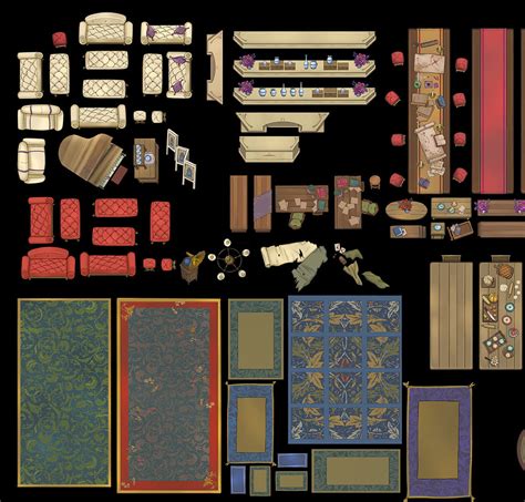 Free Asset Pack Mansion Battlemaps Asset Party Of Two