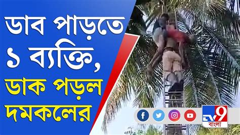 Dankuni Coconut News ডাব পাড়তে উঠে গাছেই অসুস্থ হয়ে পড়লেন এক ব্যক্তি Youtube
