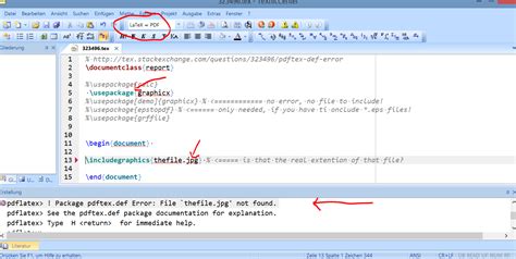 Graphics Pdftex Def Error TeX LaTeX Stack Exchange