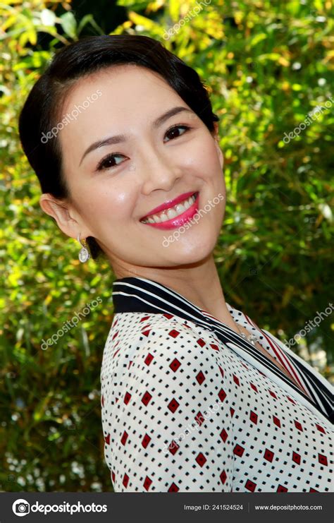 Chinese Actress Zhang Ziyi Poses Photocall Her Movie Crossing Th Stock Editorial Photo