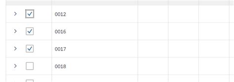 SAP UI5 TreeTable Check Box Issue SAP Community